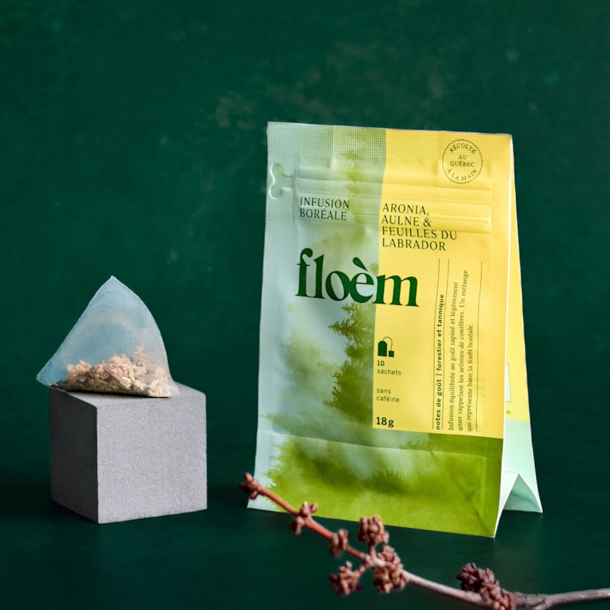 Tea Bag - Plants of Quebec| Buy Online | Floèm